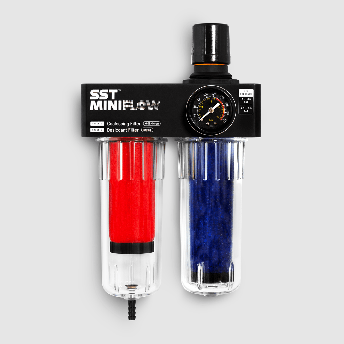 MINIFLOW 2 Stage Air Filter and Regulator